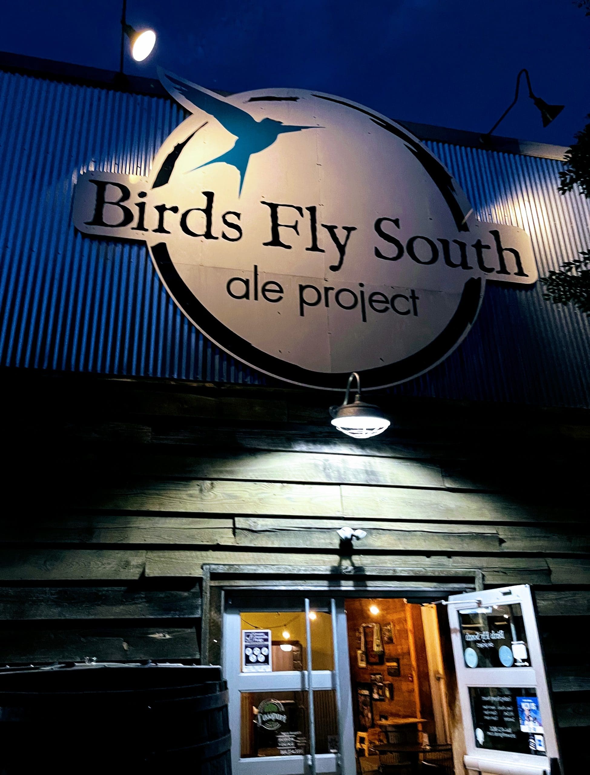 BIRDS FLY SOUTH ALE PROJECT- GREENVILLE, SC - beerblogIN
